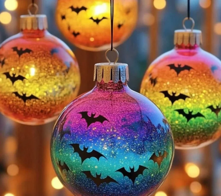Bat Brew Lava Lamp Ornaments