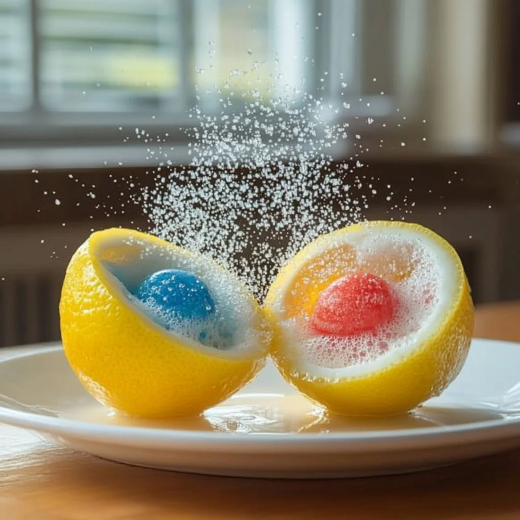 Bubbling Lemon Volcano