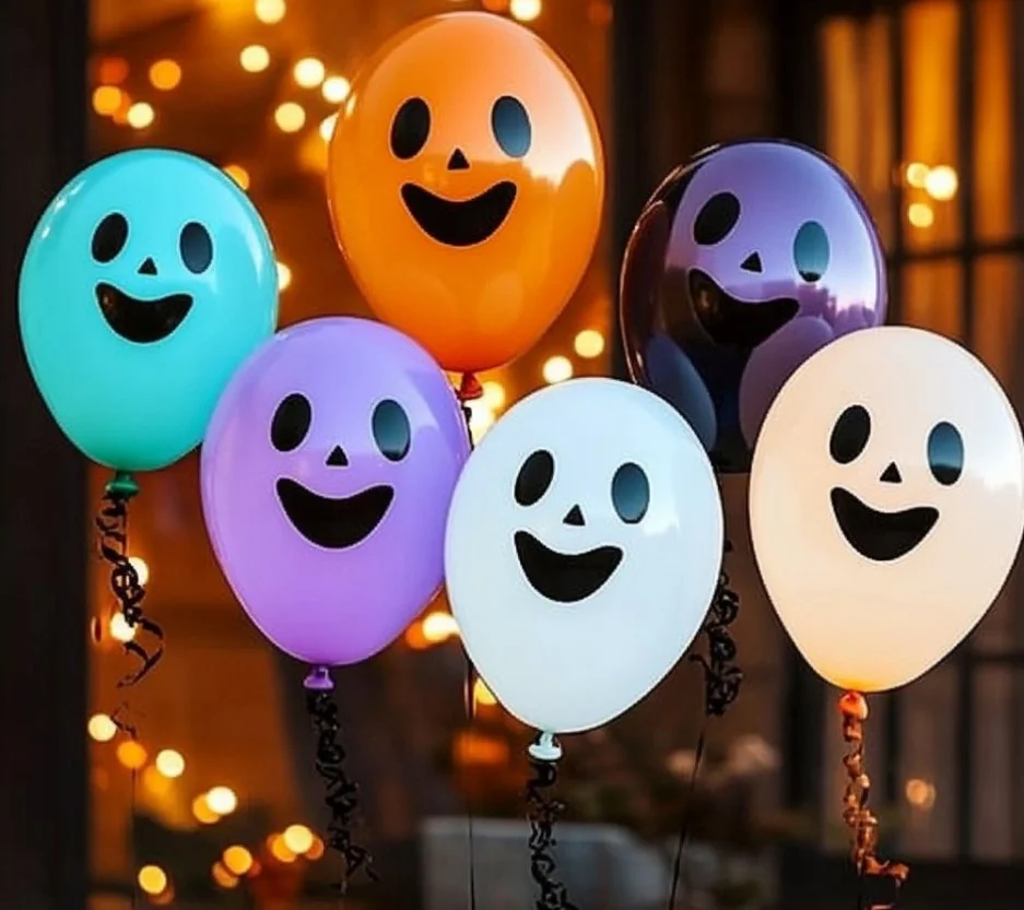 Color-Changing Ghost Balloons