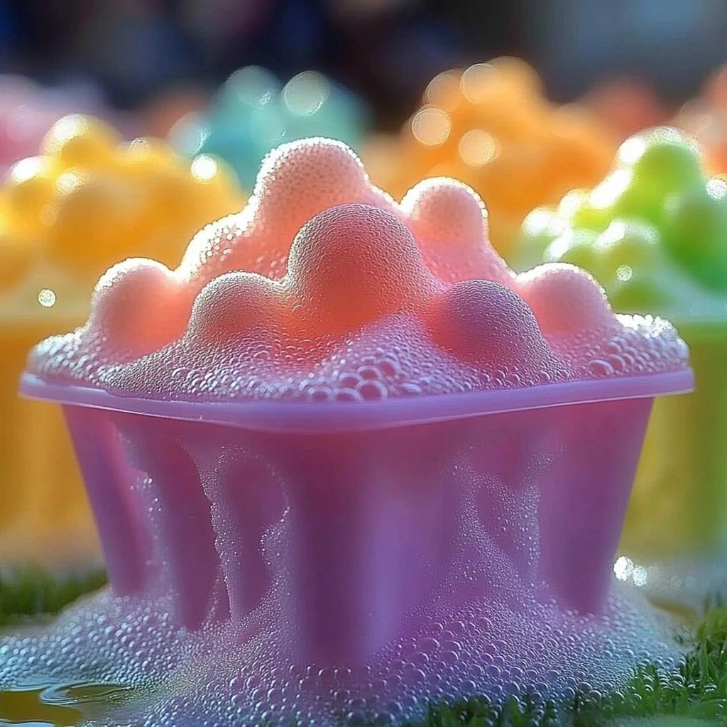Colorful Foam Bubble Pile