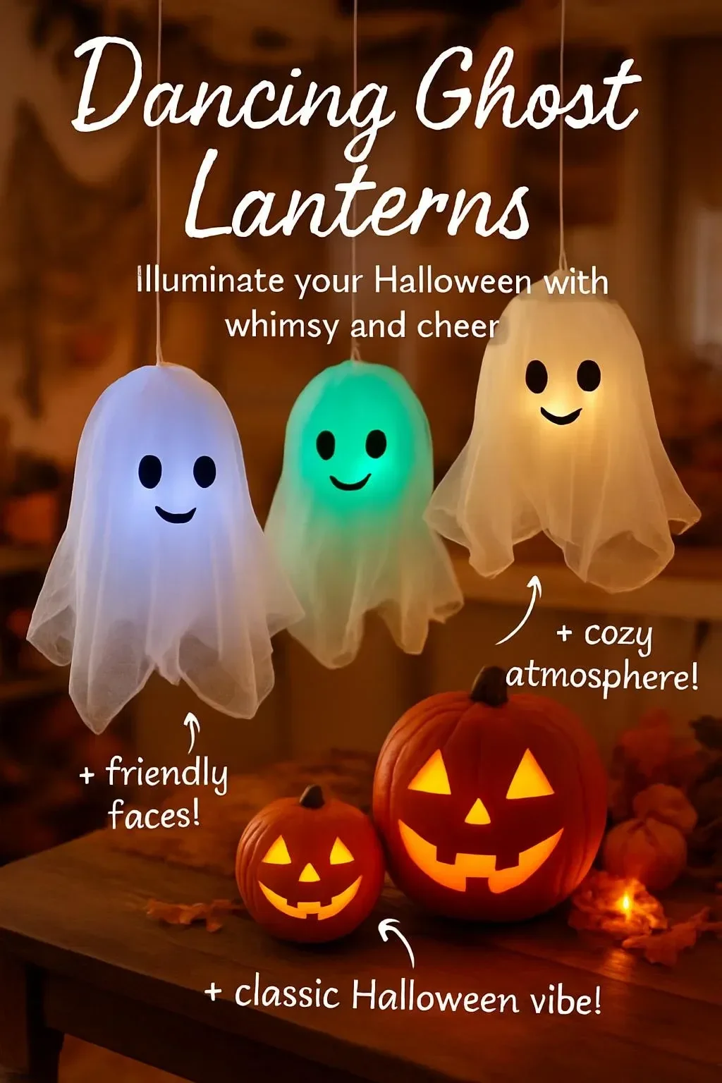 Dancing Ghost Lanterns
