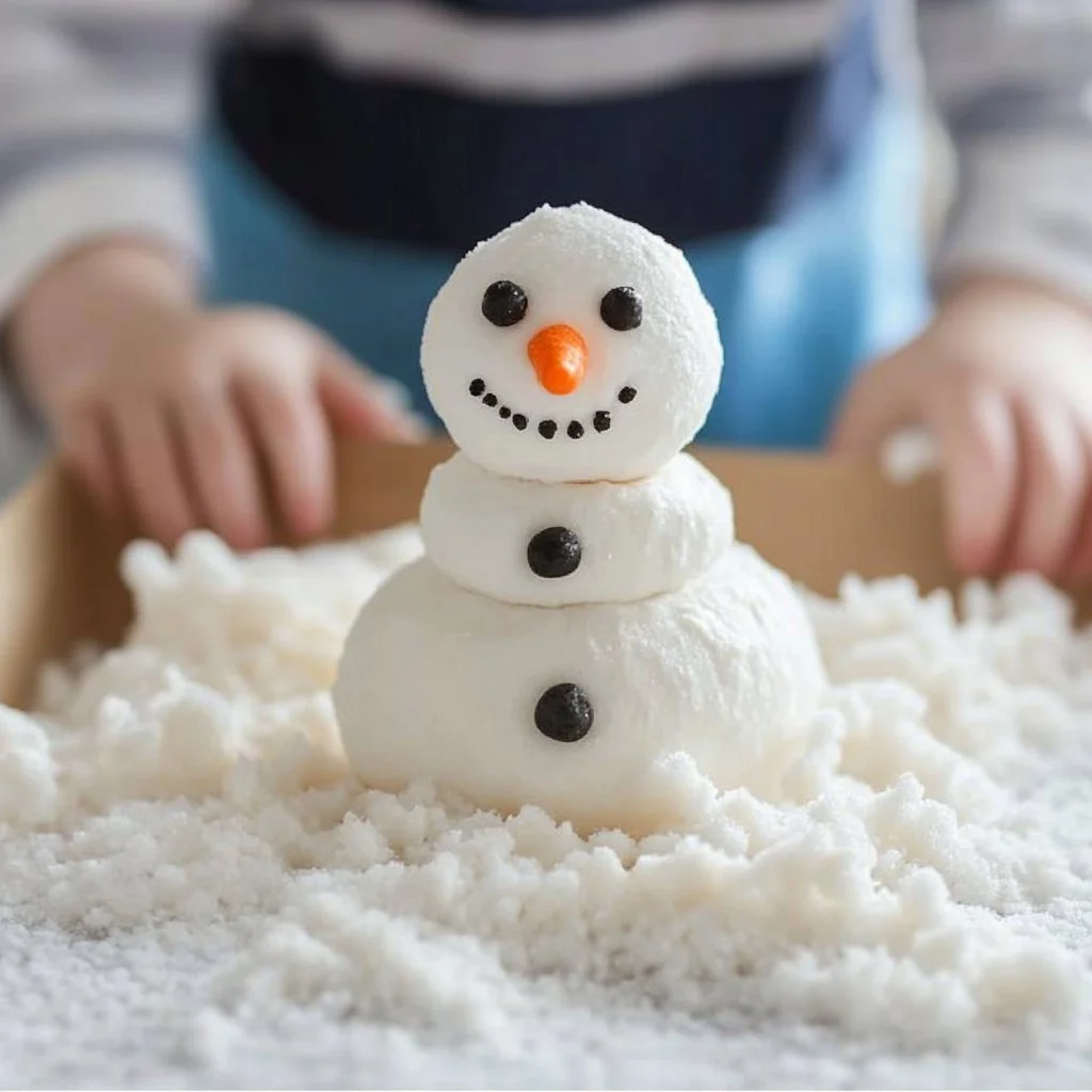 DIY Snow Dough