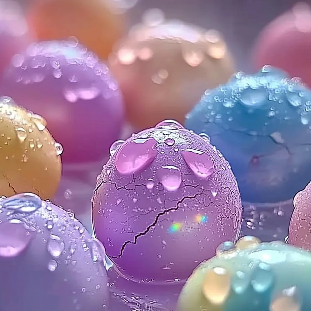 Fizzy Rainbow Rocks