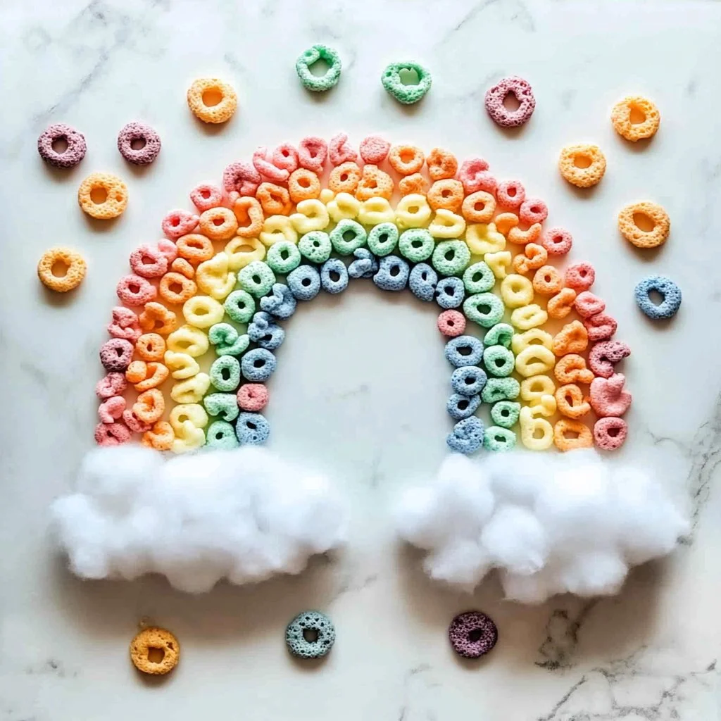 Fruit Loop Rainbow Craft