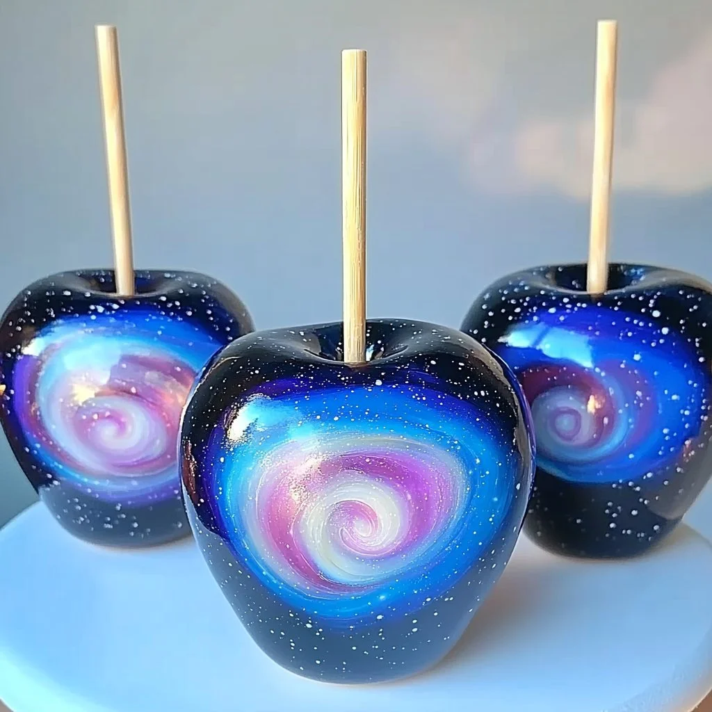 Galaxy Sky Candy Apples