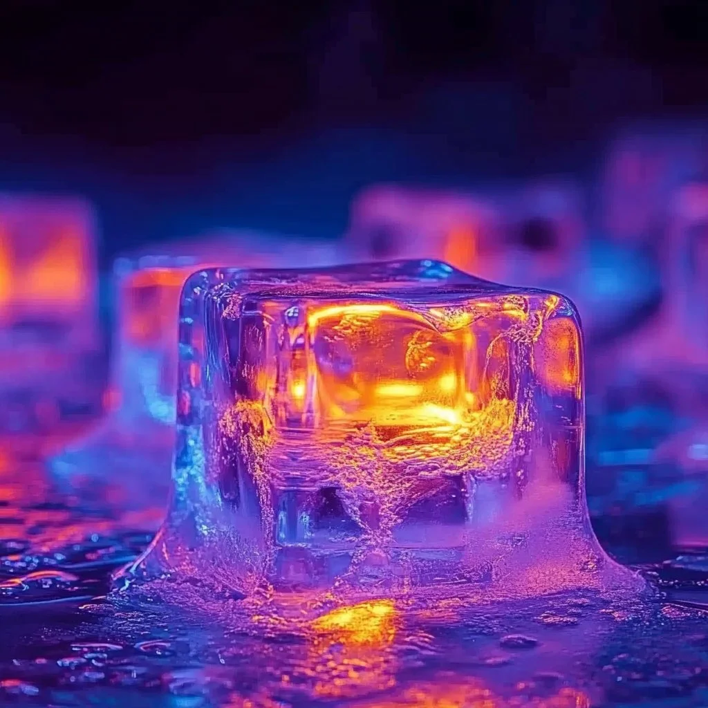 Glow in the Dark Ice Experiment