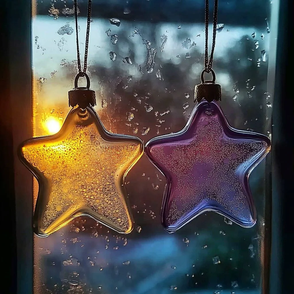 Homemade Window Clings