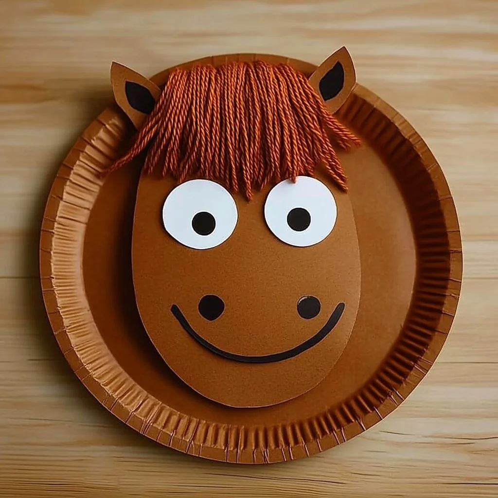 Make a Paper Plate Horse – Easy Farm Animal Craft for Kids!