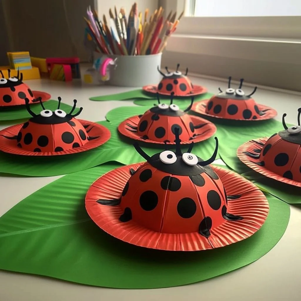 Paper Plate Ladybugs — Cute & Easy Spring Craft for Kids!