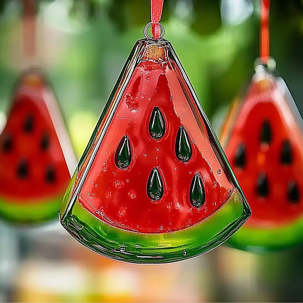 Watermelon Slice Suncatcher