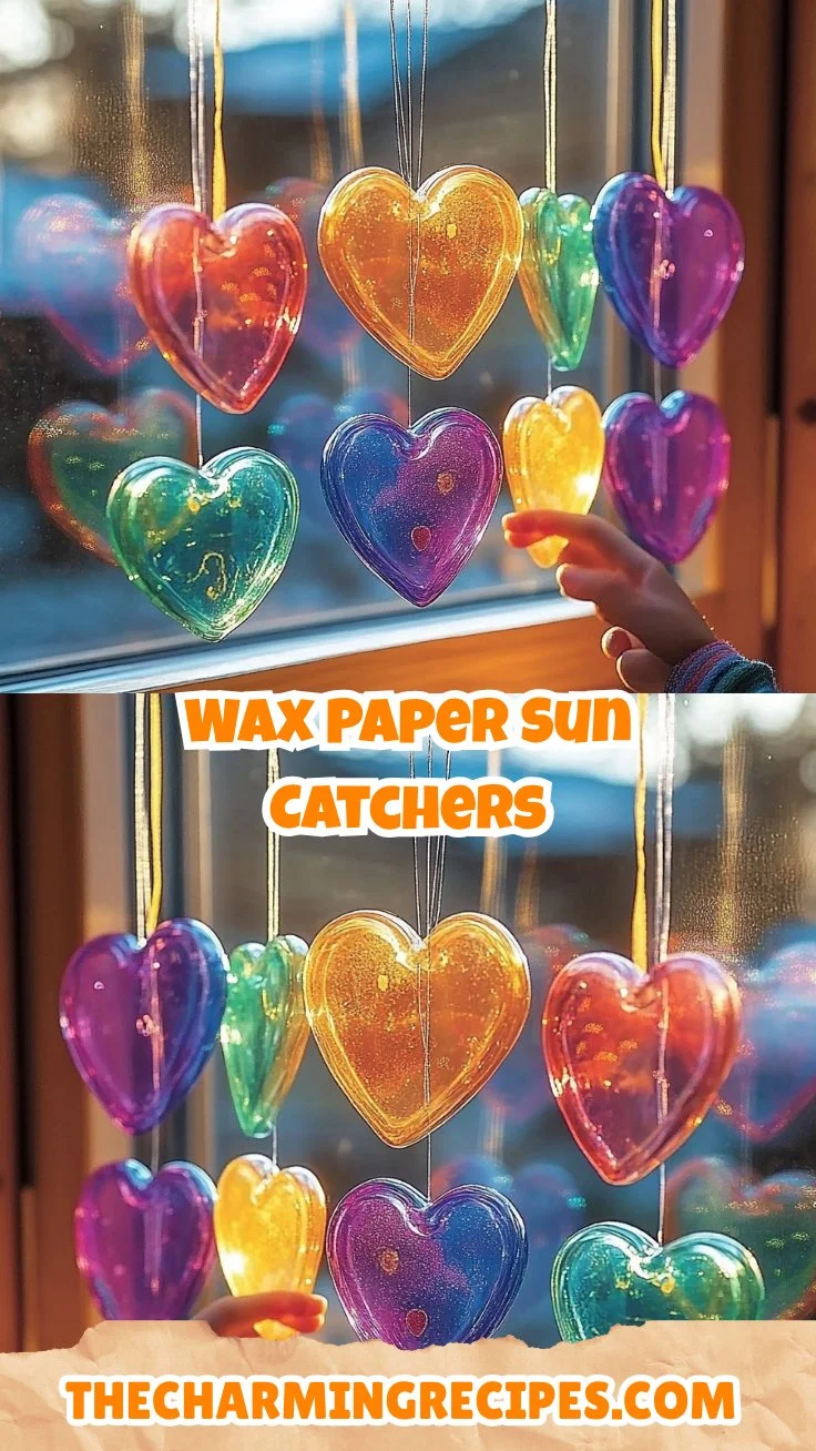 Wax Paper Sun Catchers