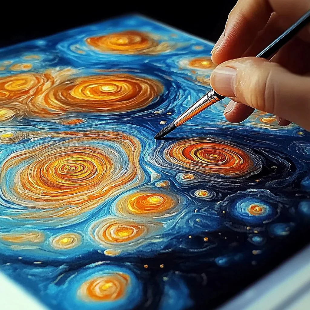 Baking Soda Painting