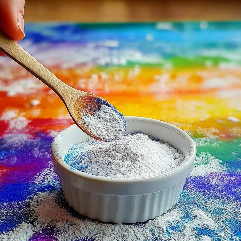 Baking Soda Painting