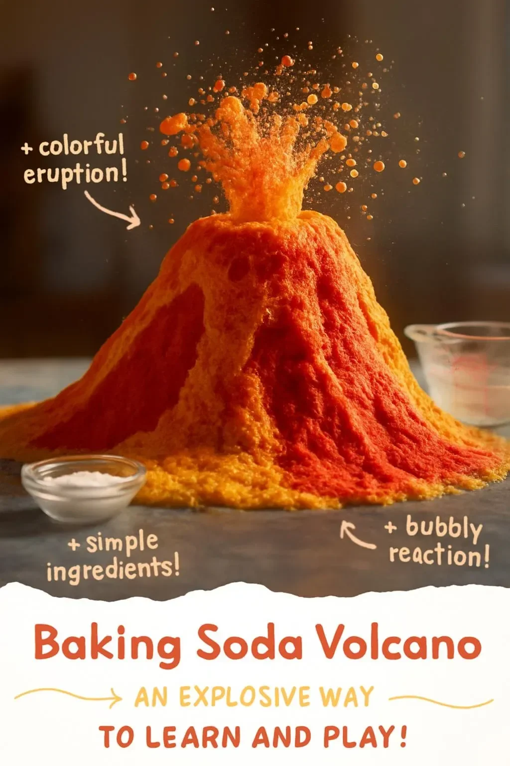 Baking Soda Volcano