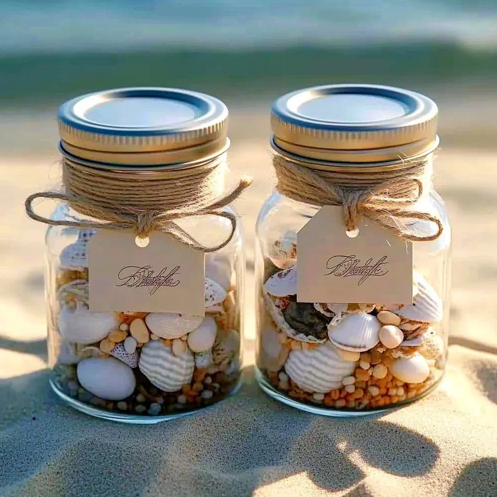Beach Memory Jar Craft