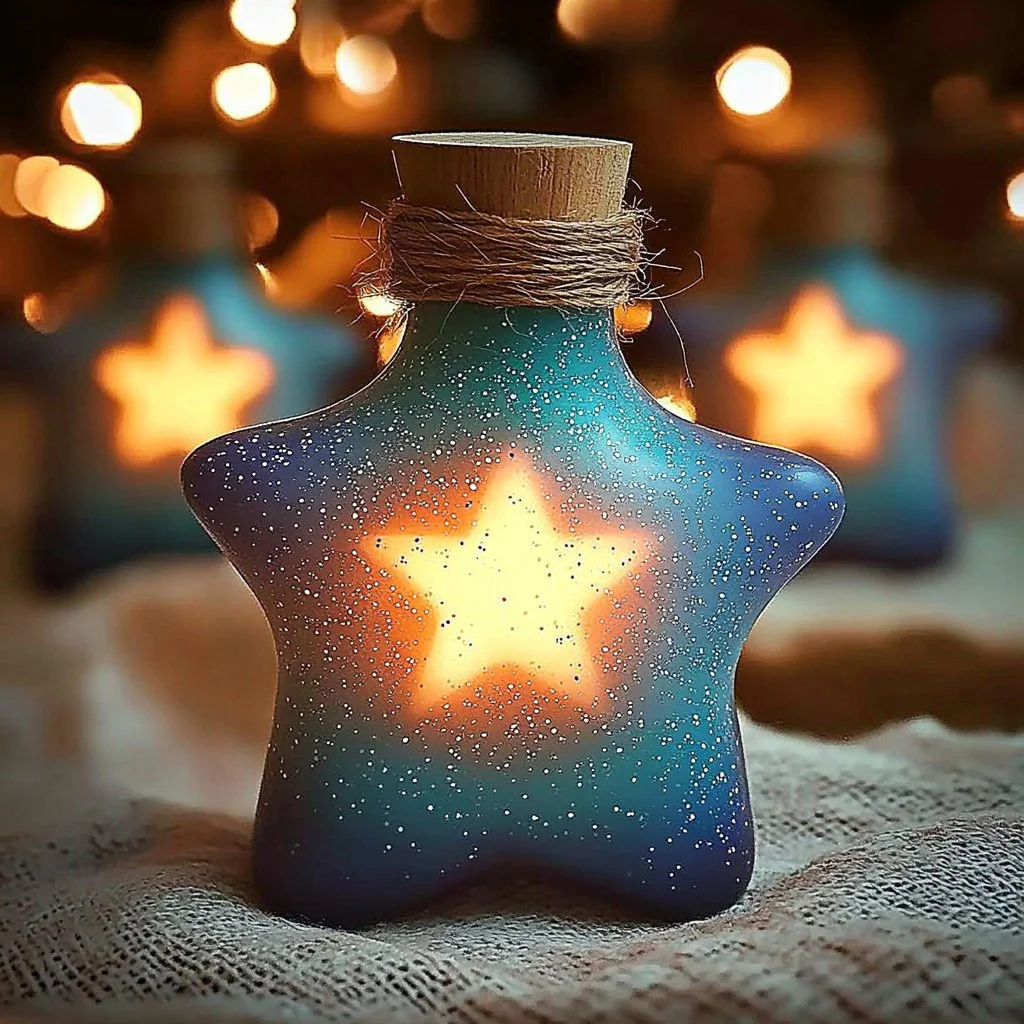 Borax Crystal Star Ornament