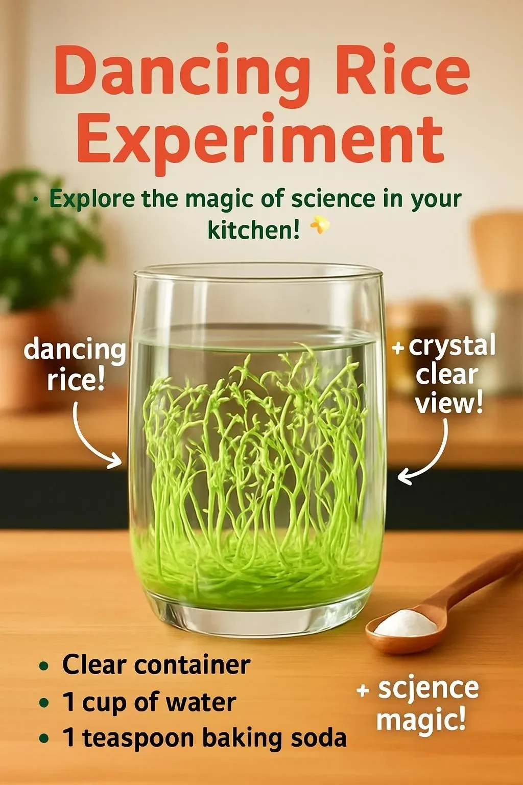 Dancing Rice Experiment