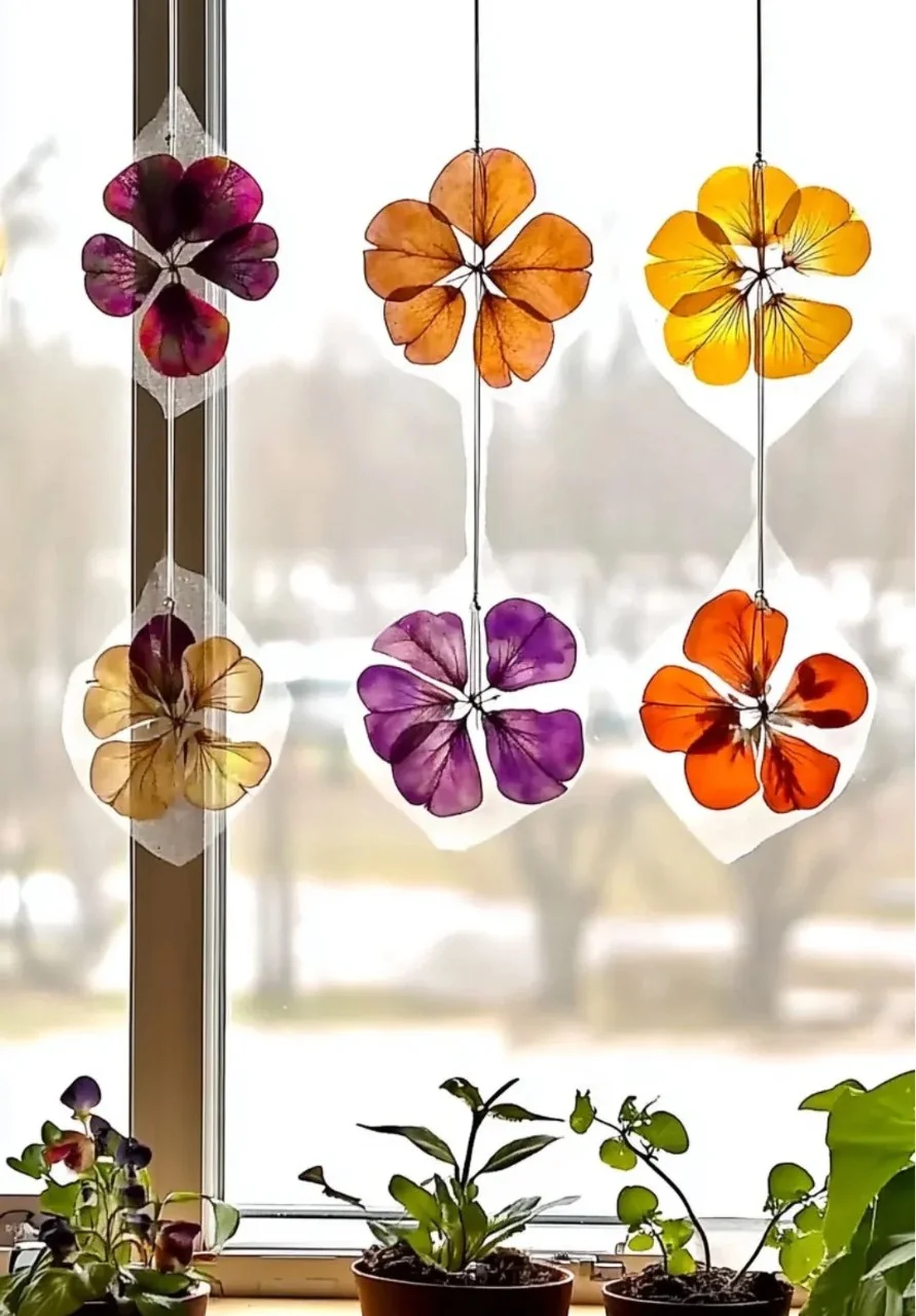 DIY Bioplastic Suncatchers
