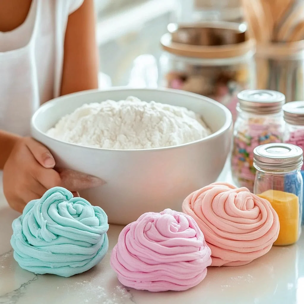 DIY Bubble Bath Dough