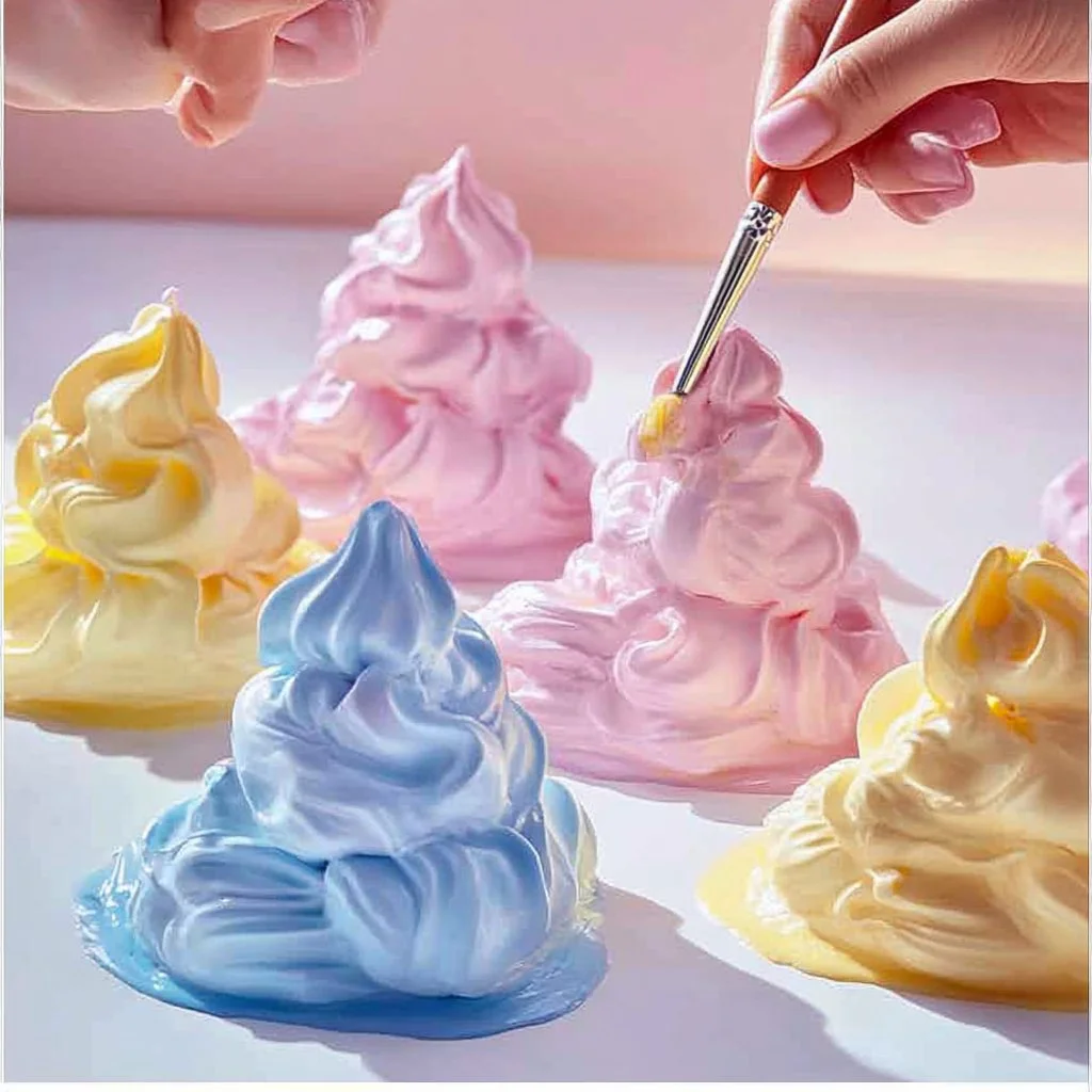 Fluffy Puffy Paint – Shaving Cream & Glue Art