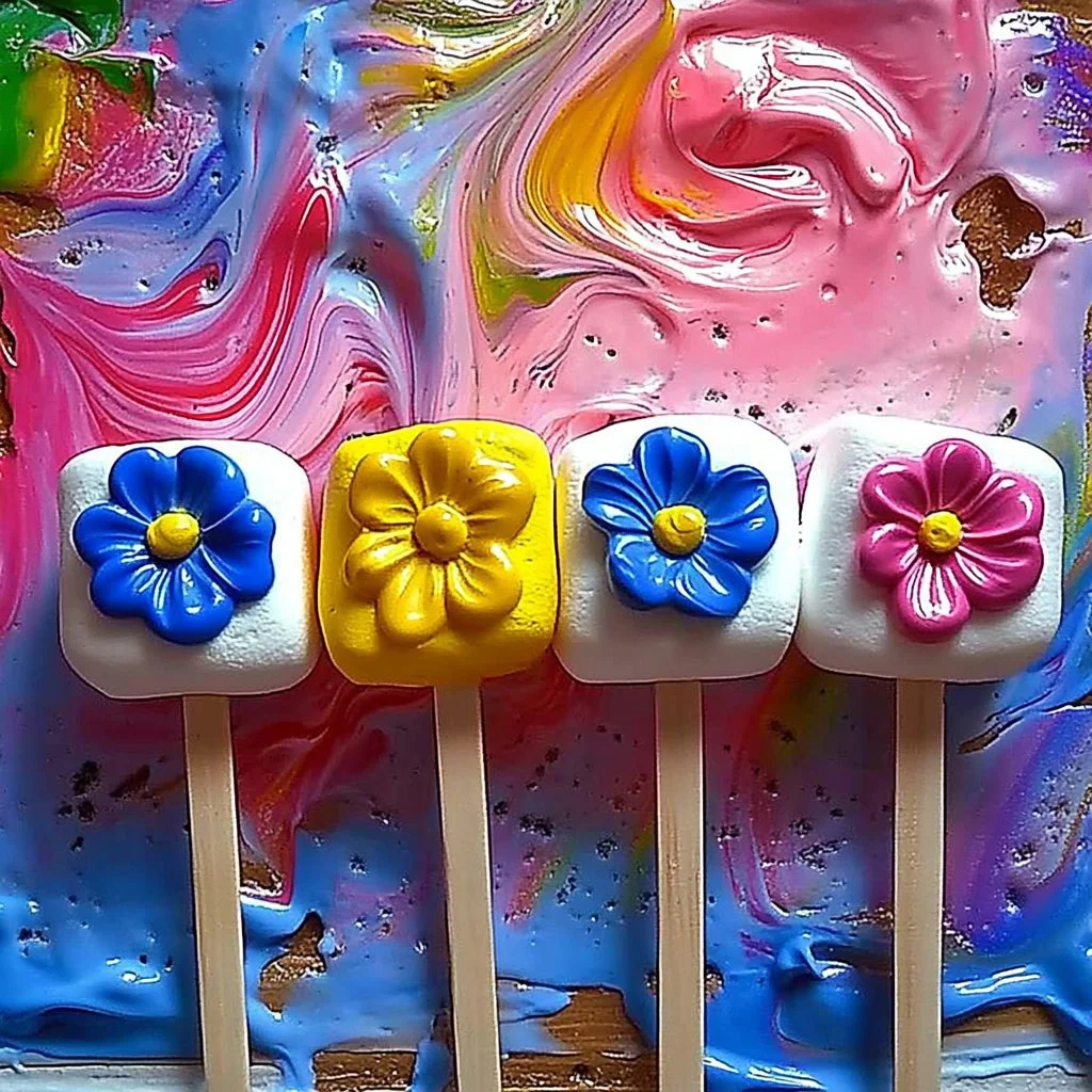 Marshmallow Painting