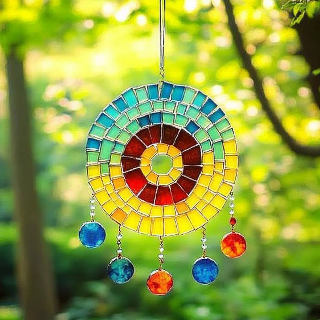 Melted Bead Suncatchers