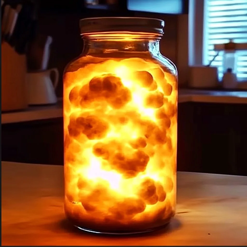 Boiling Lava Lamp Jar