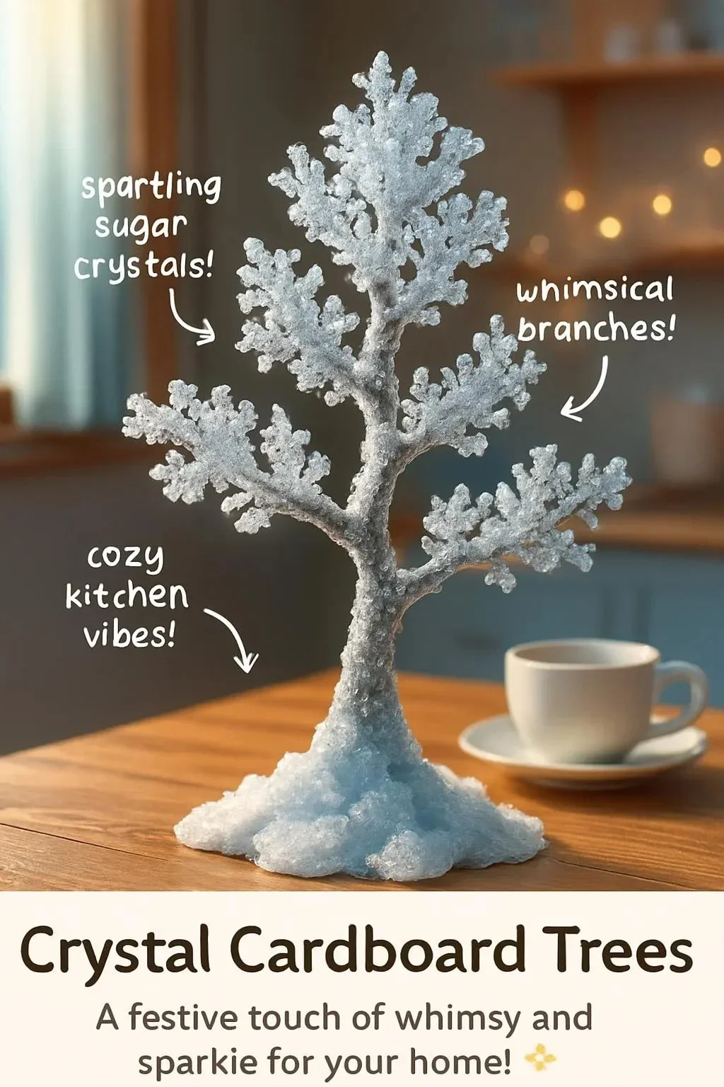 Crystal Cardboard Trees