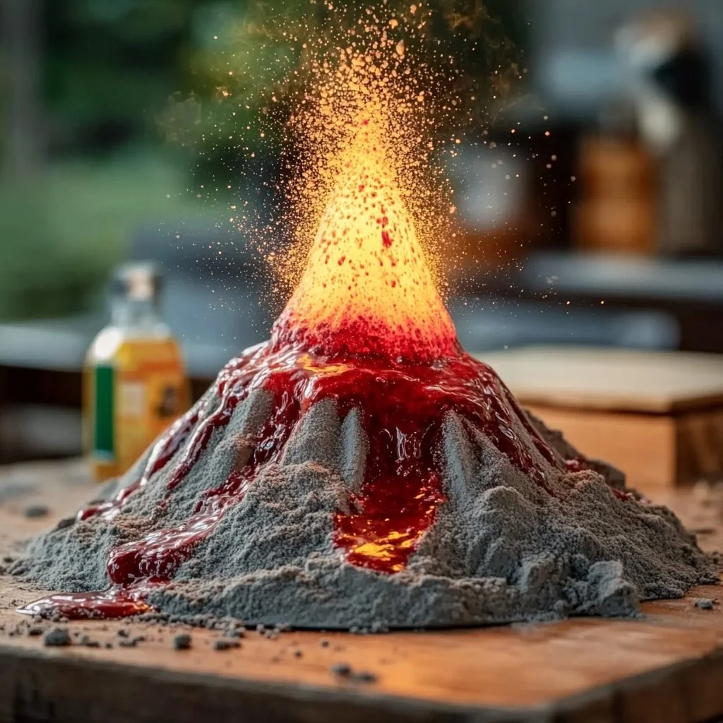 DIY Erupting Volcano Experiment
