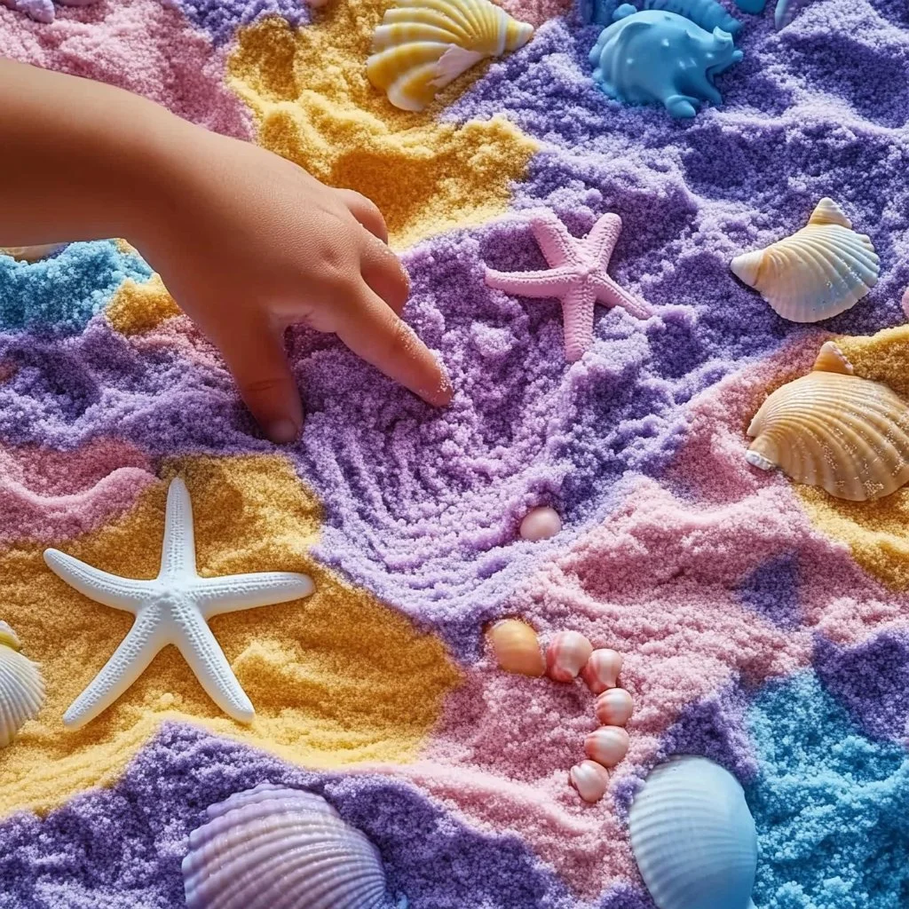 DIY Kinetic Sand