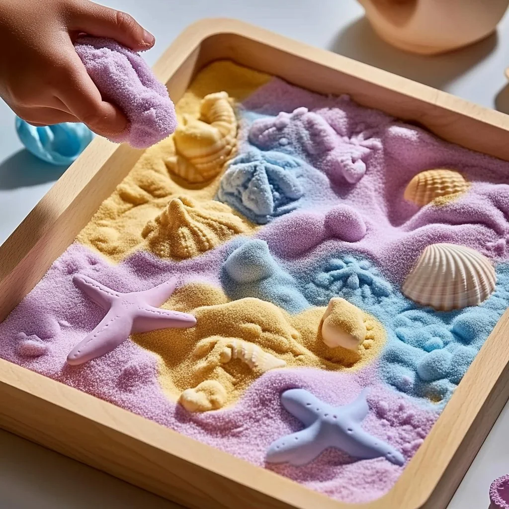 DIY Kinetic Sand