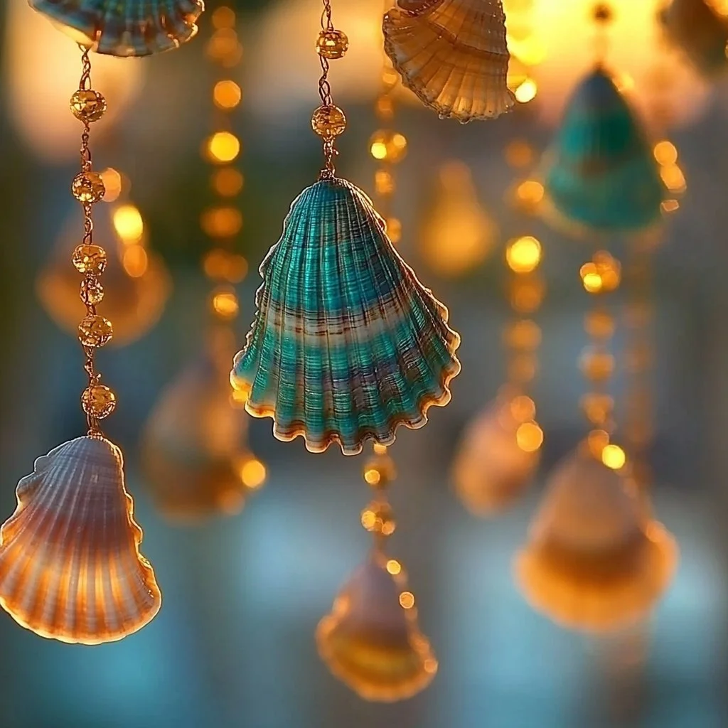 DIY Ocean Magic Shell Suncatcher