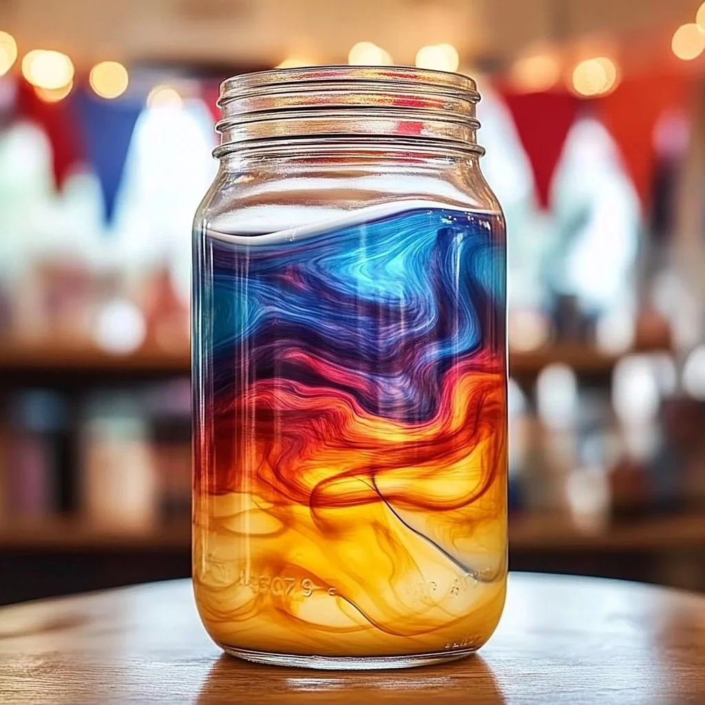 Fireworks in a Jar