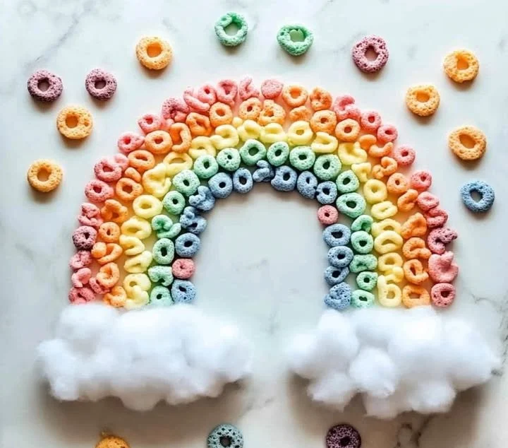 Fruit Loop Rainbow Craft