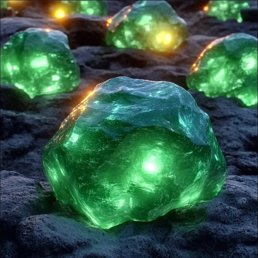 Glow in the Dark Moon Rocks