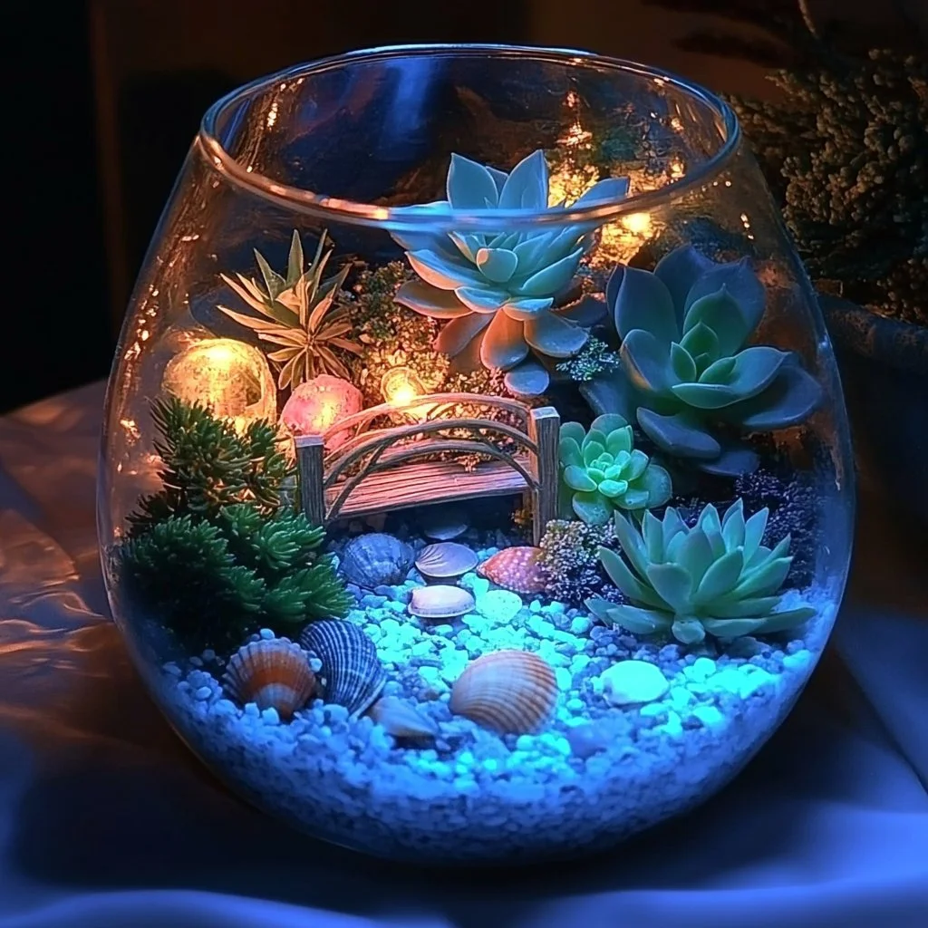 Glow in the Dark Terrarium