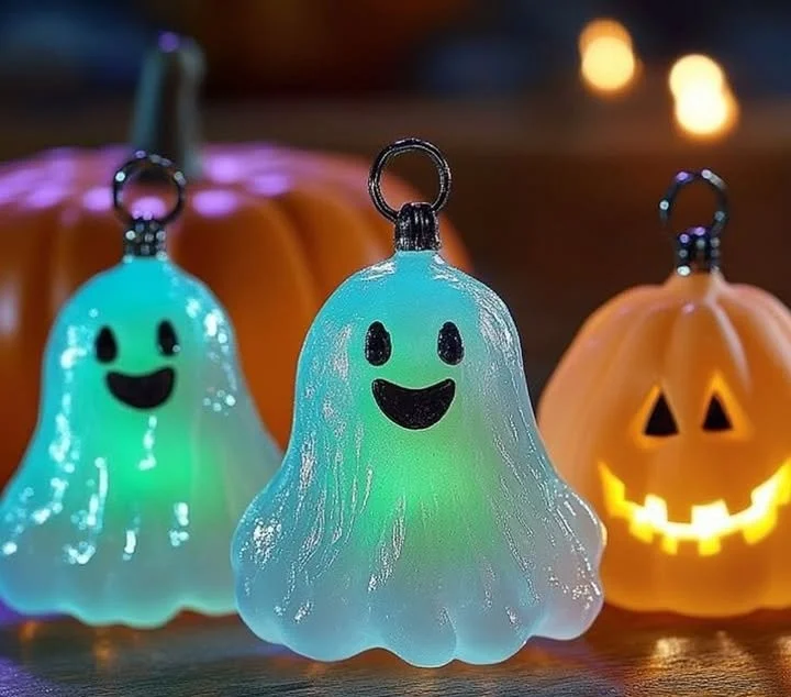 Glow-tastic Resin Ghosts