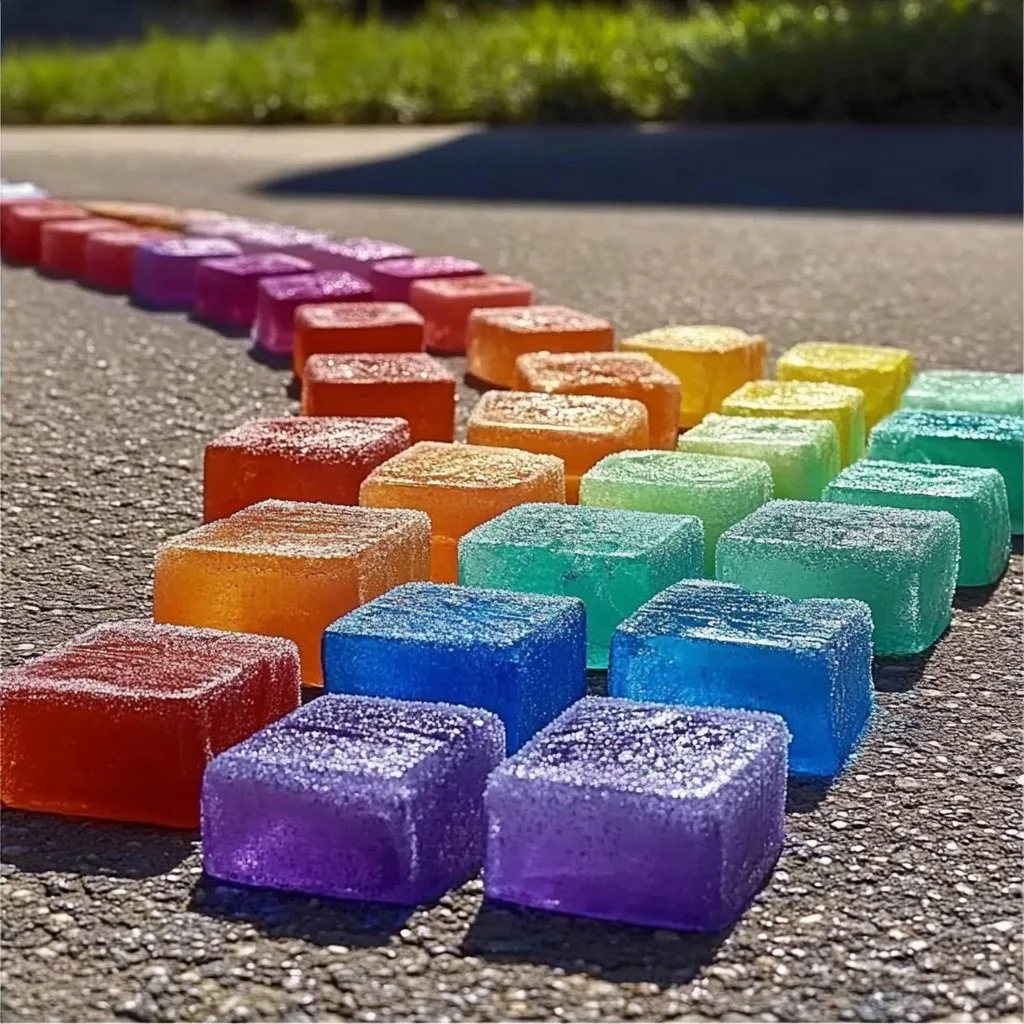 Ice Chalk for Summer Art