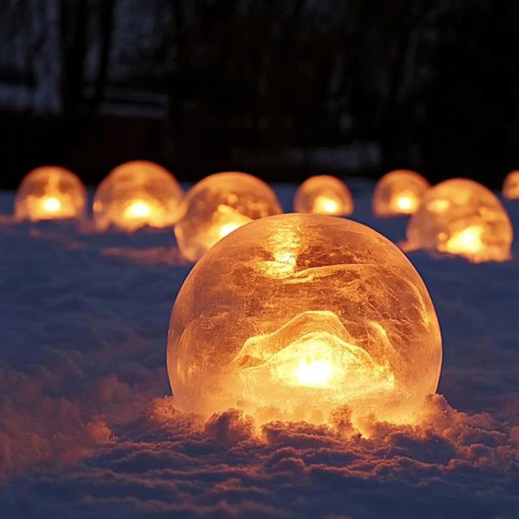 Ice Luminaries