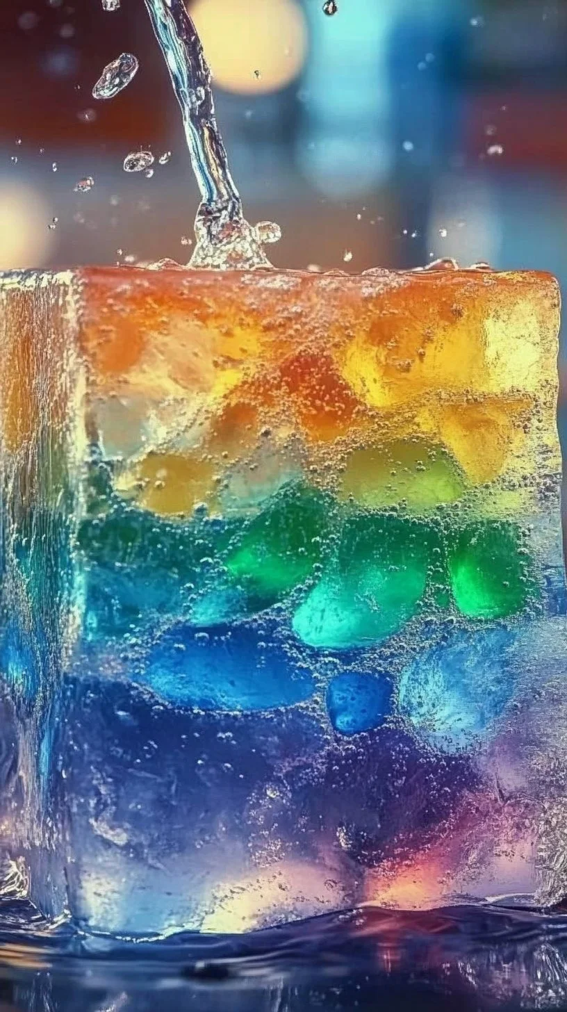 Ice Painting Experiment