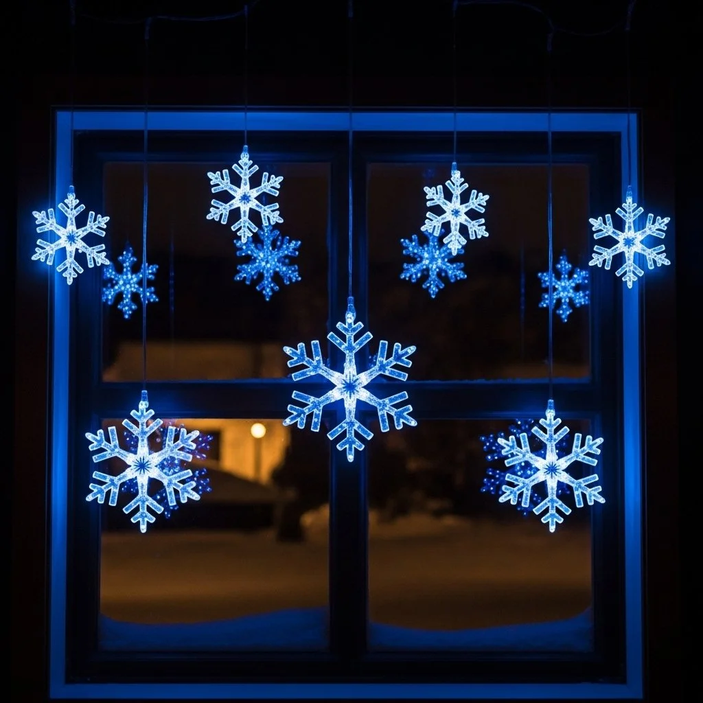 Make Your Own Glow-in-the-Dark Frozen Snowflakes at Home