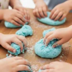 Make Your Own Sparkly Cloud Dough at Home