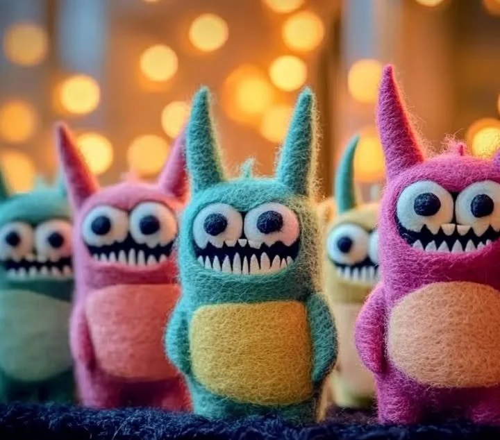 Monster Finger Puppets