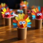 Paper Cup Turkeys