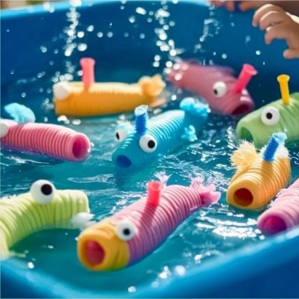 Pool Noodle Fish Friends