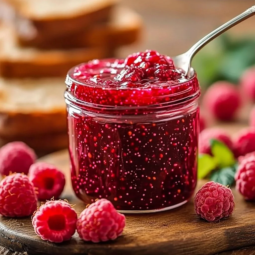 Raspberry Freezer Jam