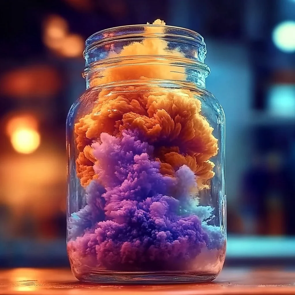Salt Volcano Experiment