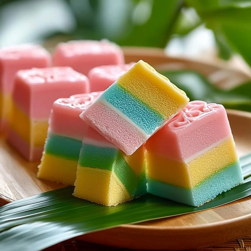 Steamed Layer Cakes (Kue Lapis Style)