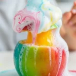 Apple Volcano Experiment