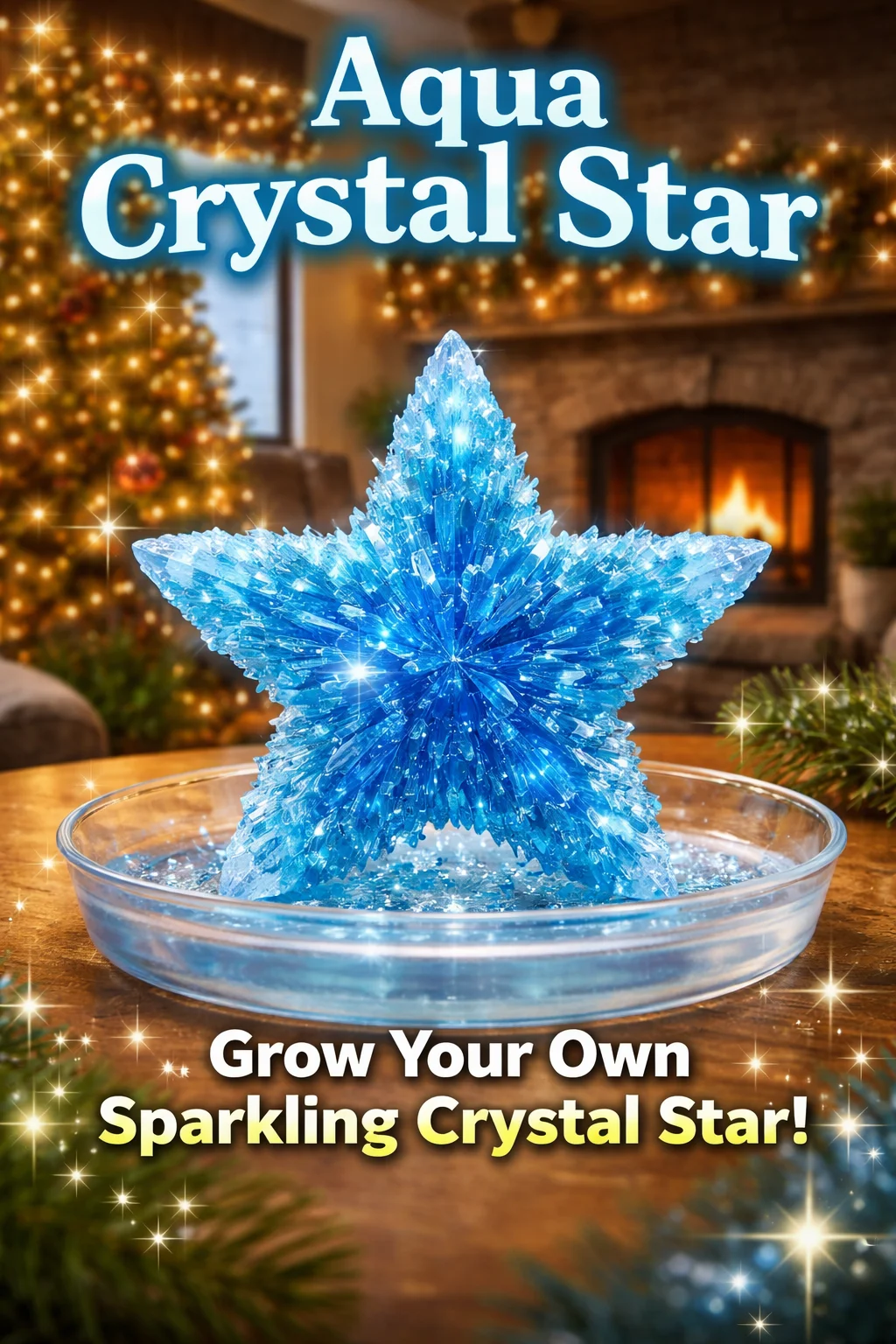 Aqua Crystal Star
